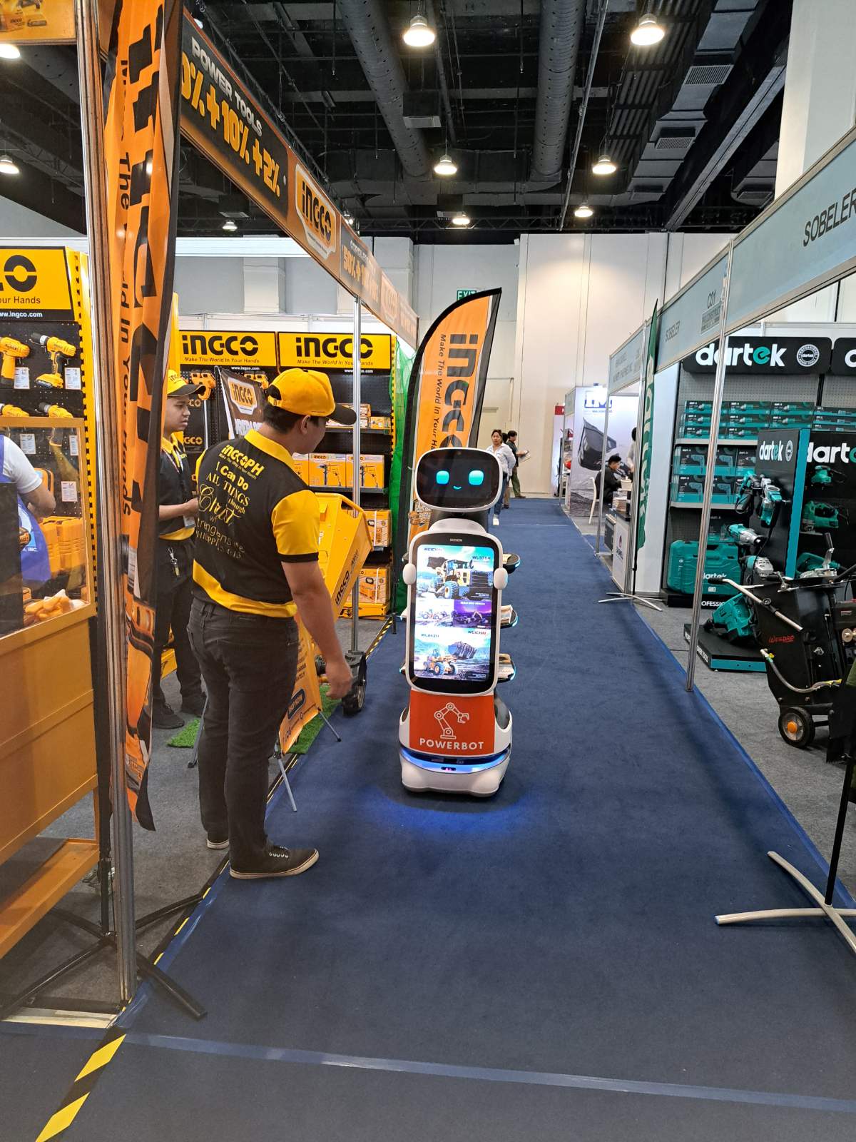 Powerbot x Powertrac Inc. back in April 2024 | Powerpos Philippines Inc.